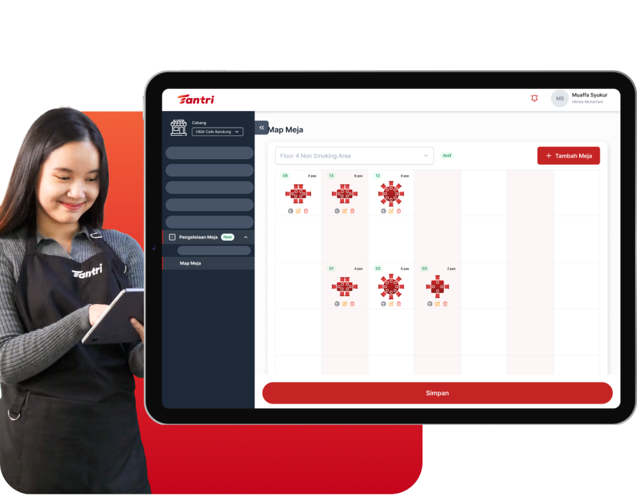 Table Management - Tantri